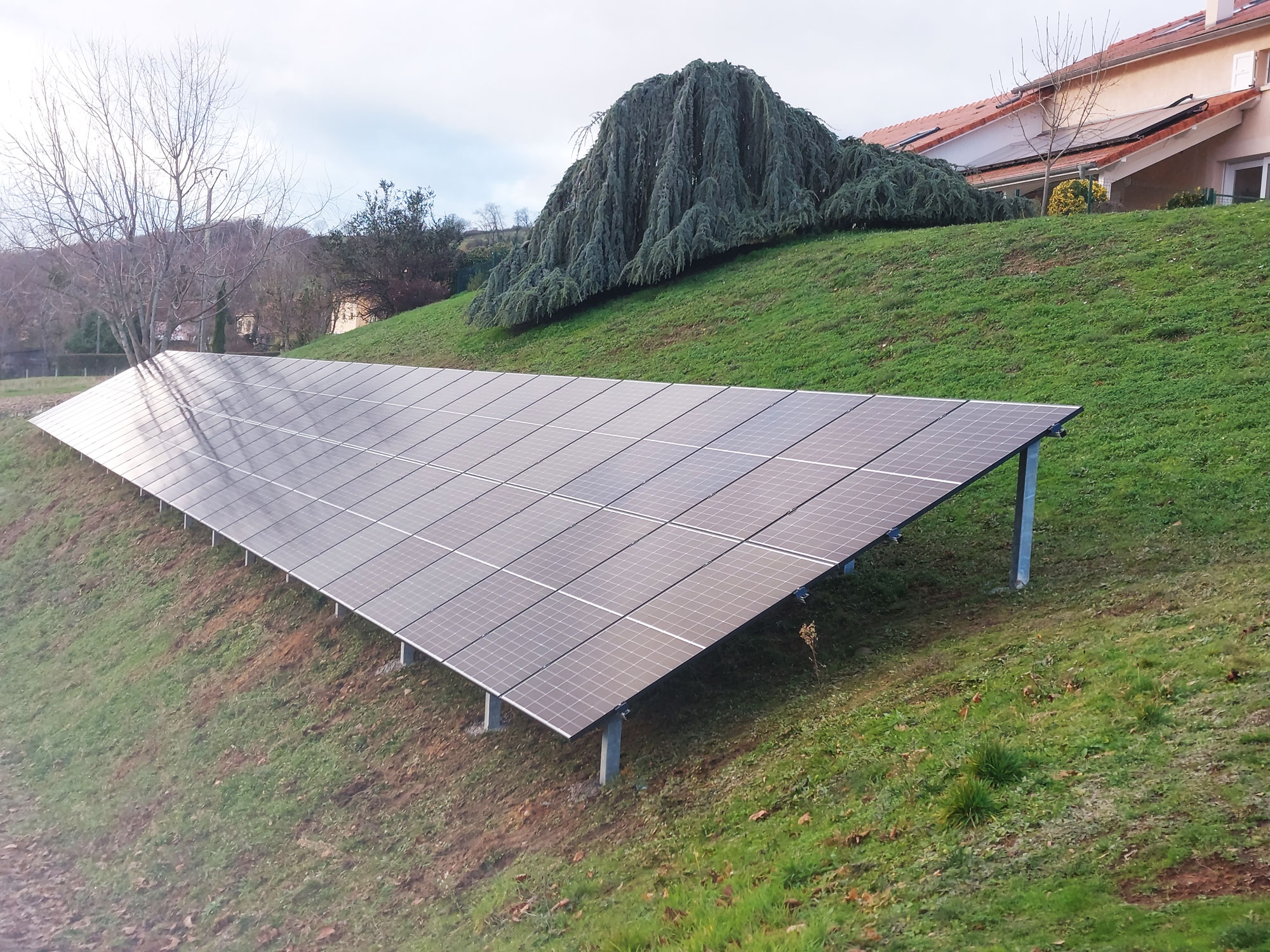 Centrale Photovoltaïque Au Sol - Mon Installateur Solaire